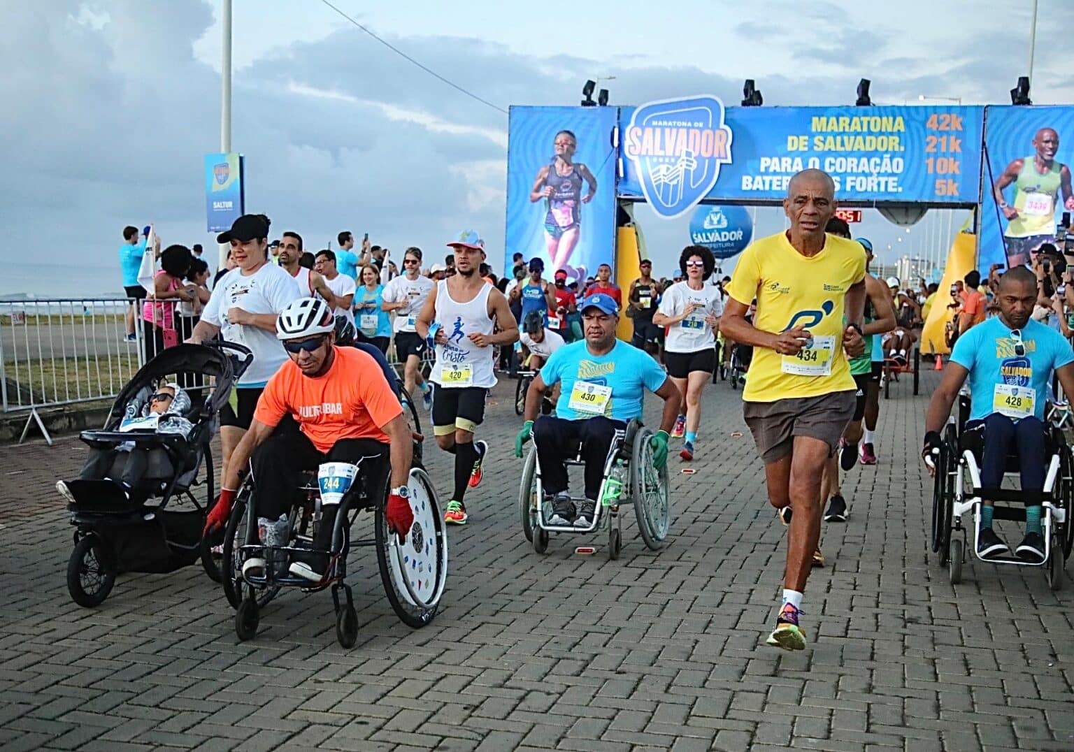 Maratona Salvador abre inscrições inclusivas para pessoas com ...